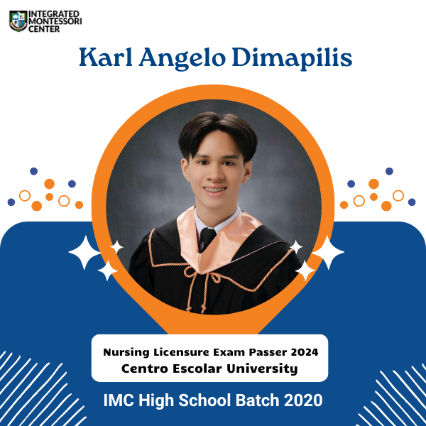 IMC Alumnus Karl Angelo Dimapilis Passes the November 2024 Philippine ...